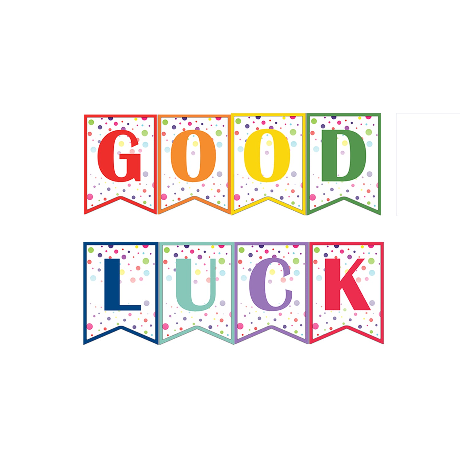 Good Luck Banner – Jiggles Party Store