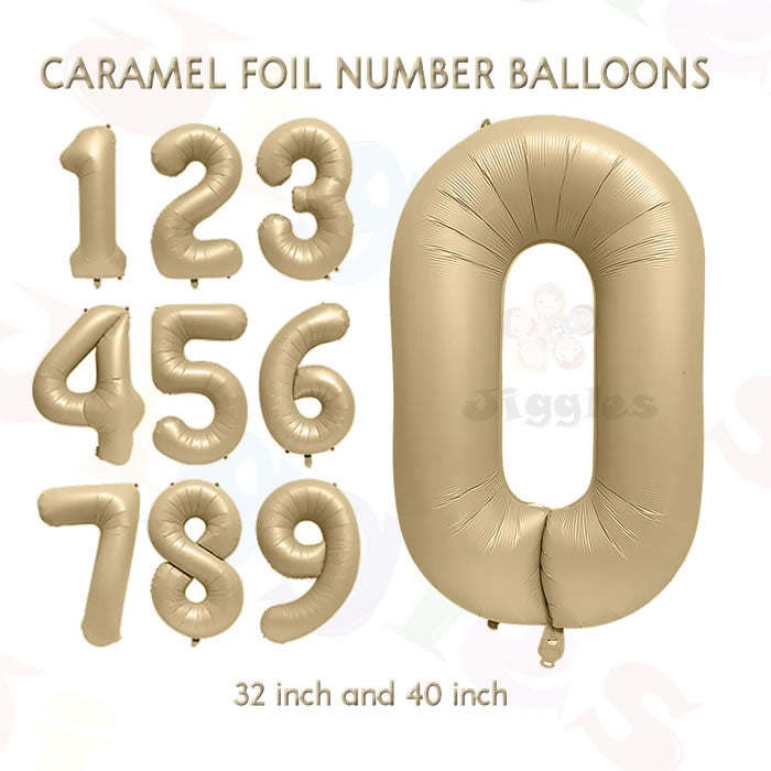 Foil Number Balloons - Mylar Foil Numbers 32 inch and 40inch Number ...