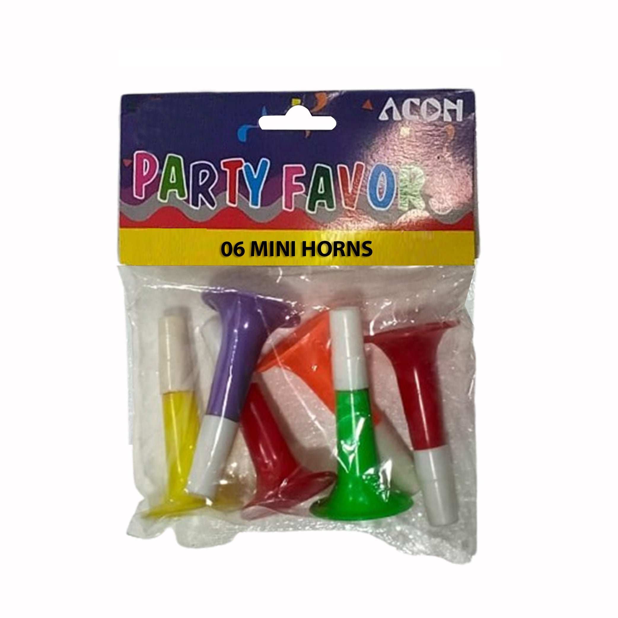 Mini Horns Pack – Jiggles Party Store