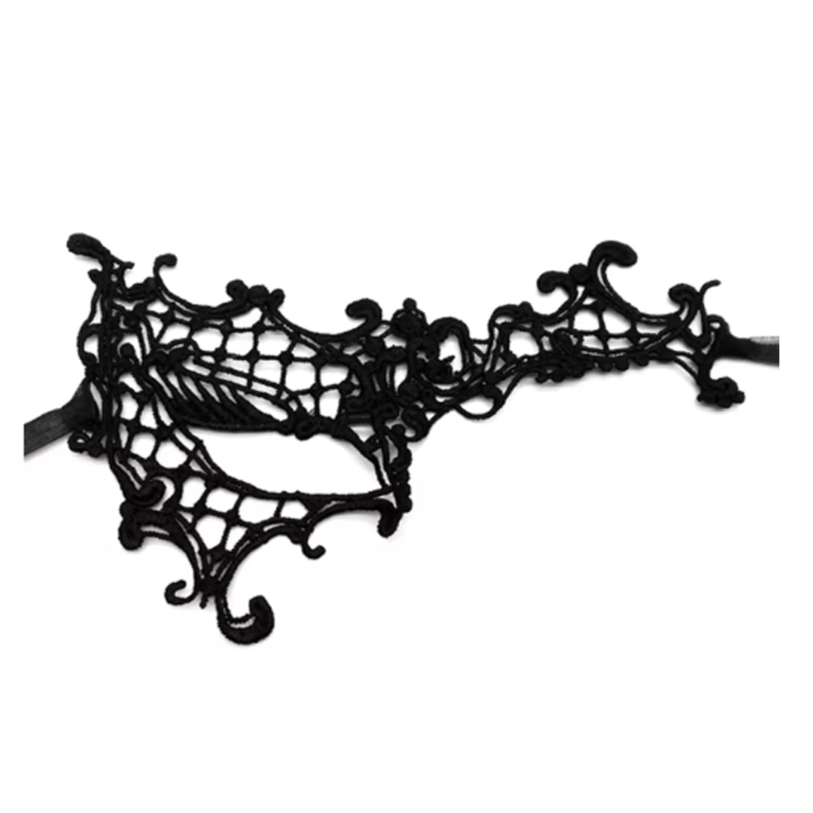 Lace Eye Masquerade Face Mask – Jiggles Party Store