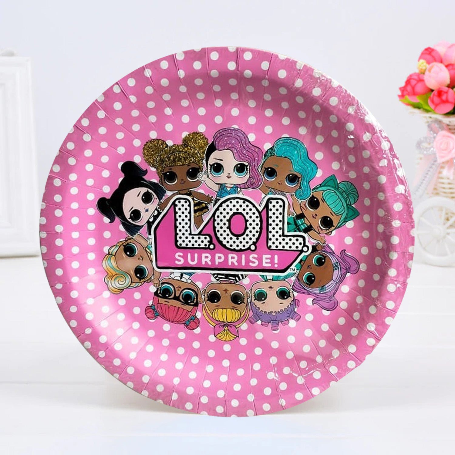 LOL Surprise Theme Plate – Jiggles Party Store