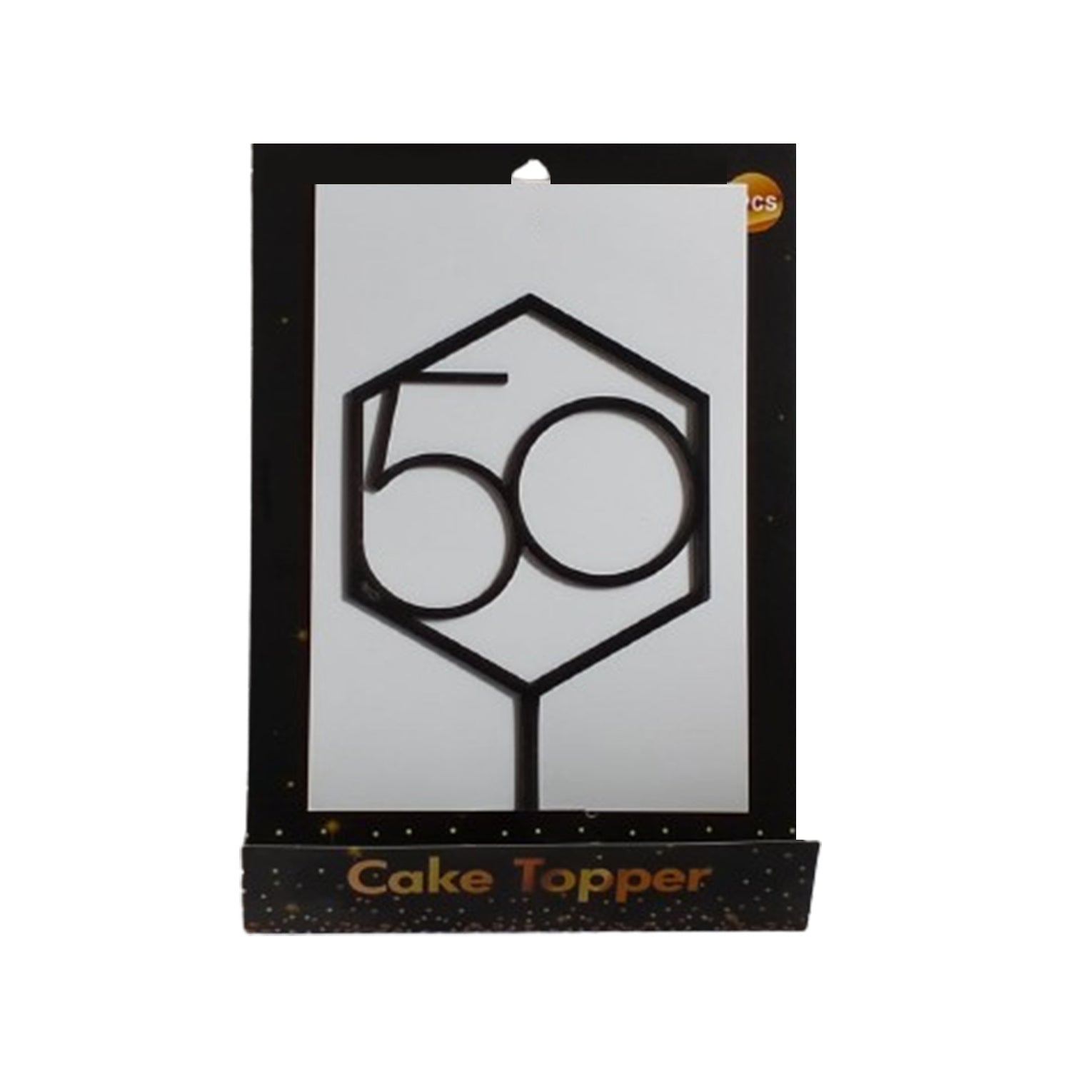 Acrylic Number Cake Topper Black – Jiggles Party Store