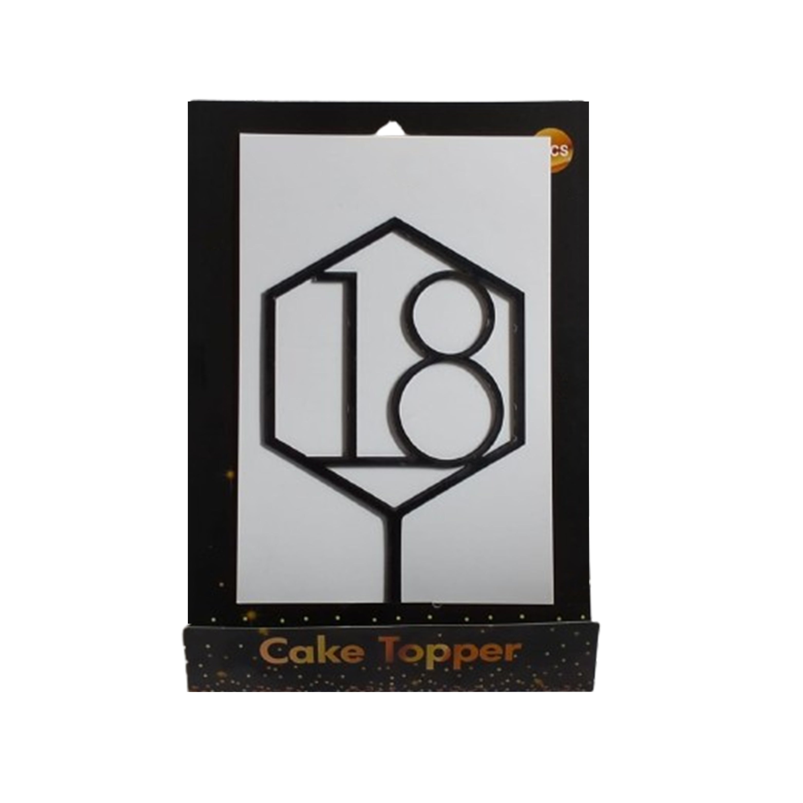 Acrylic Number Cake Topper – Jiggles Party Store