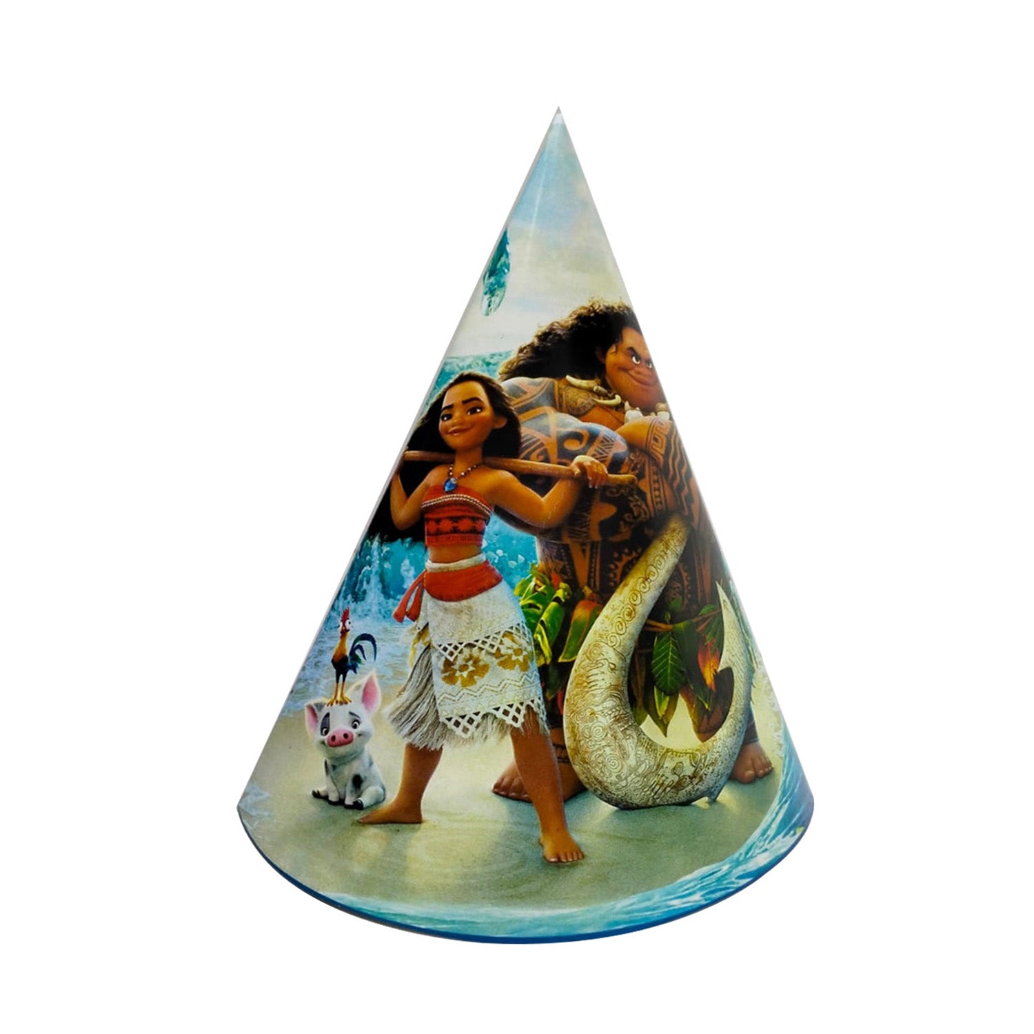 Moana Theme Paper Hats – Jiggles Party Store