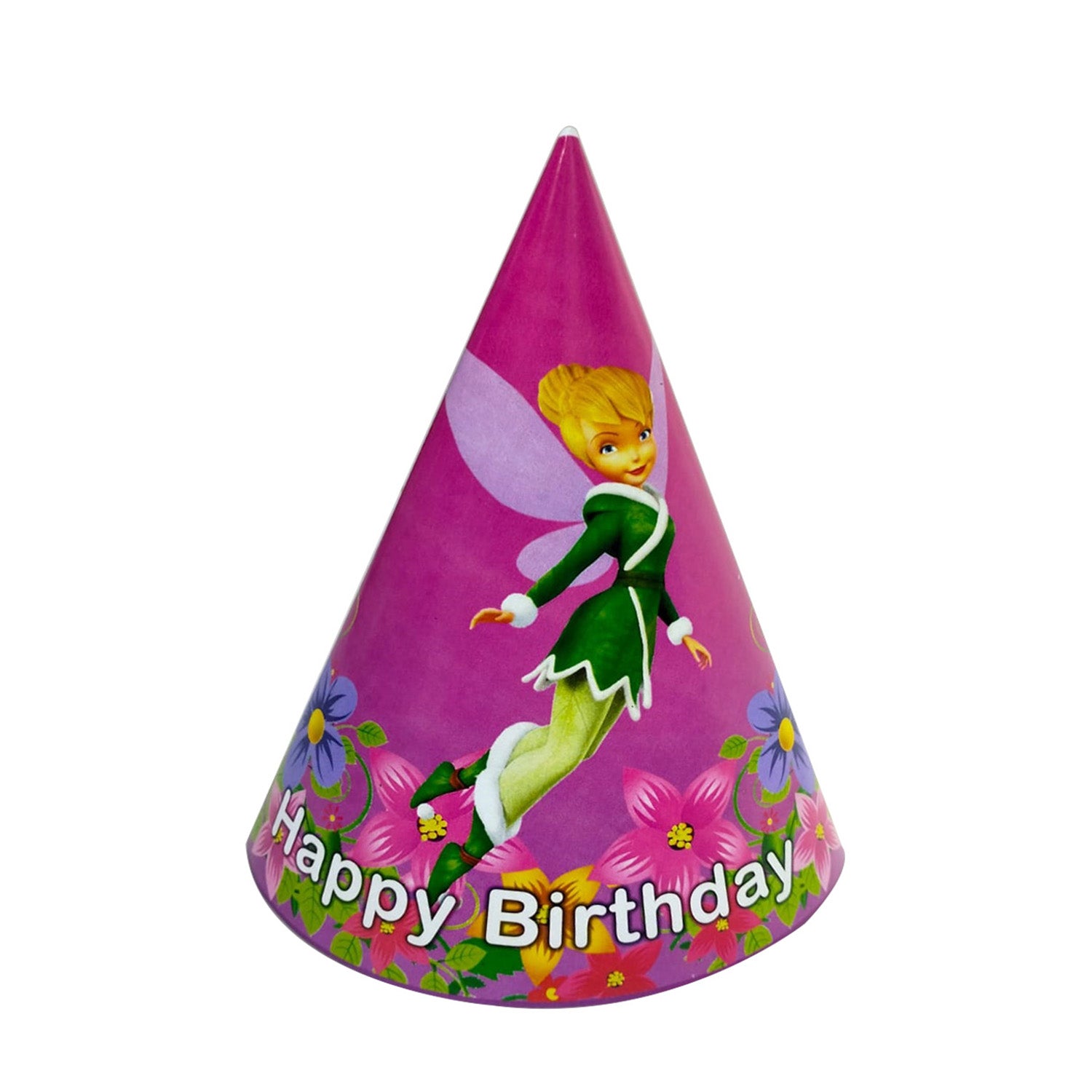 Tinkerbell Theme Paper Hats – Jiggles Party Store