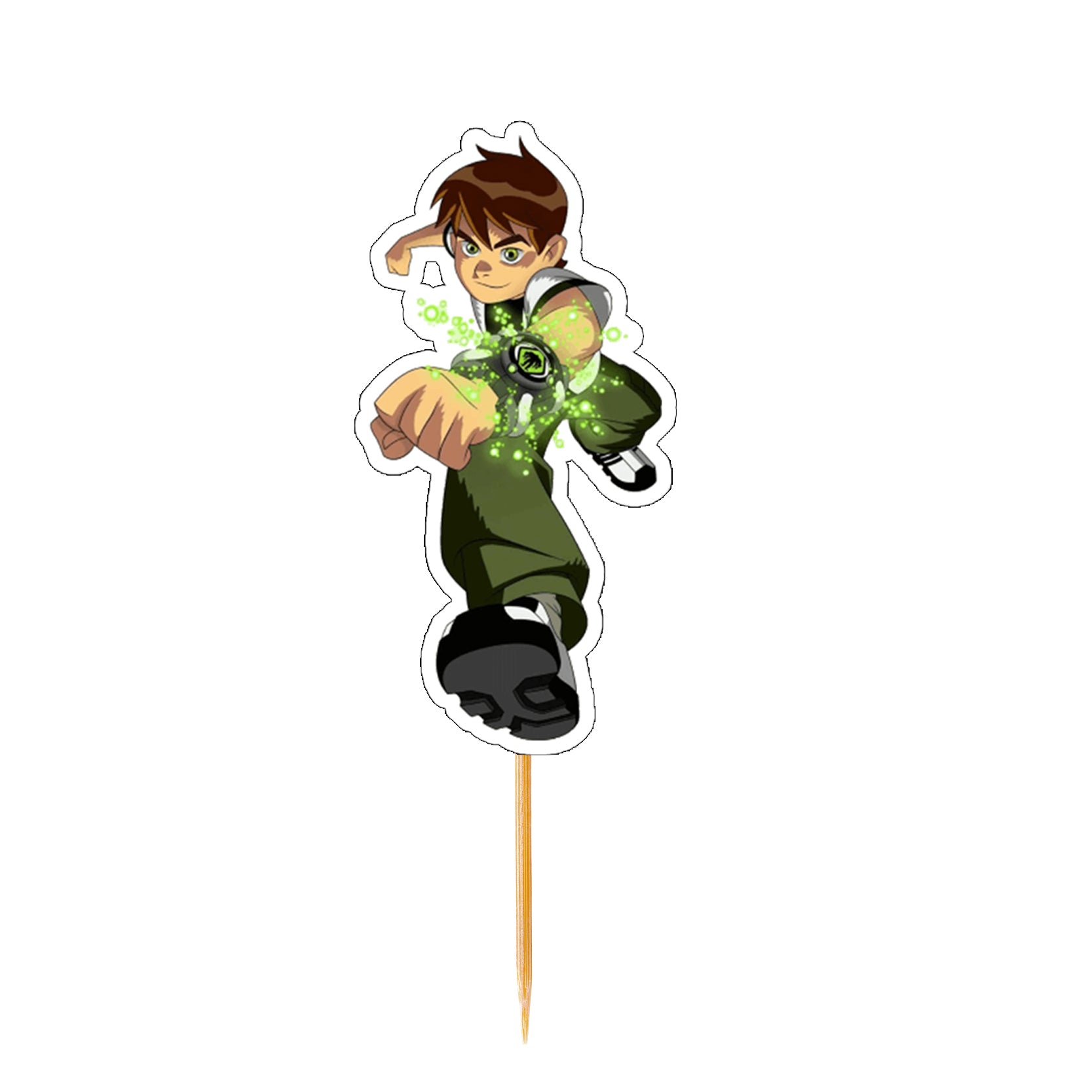 Ben 10 Cup Cake Topper – Jiggles Party Store