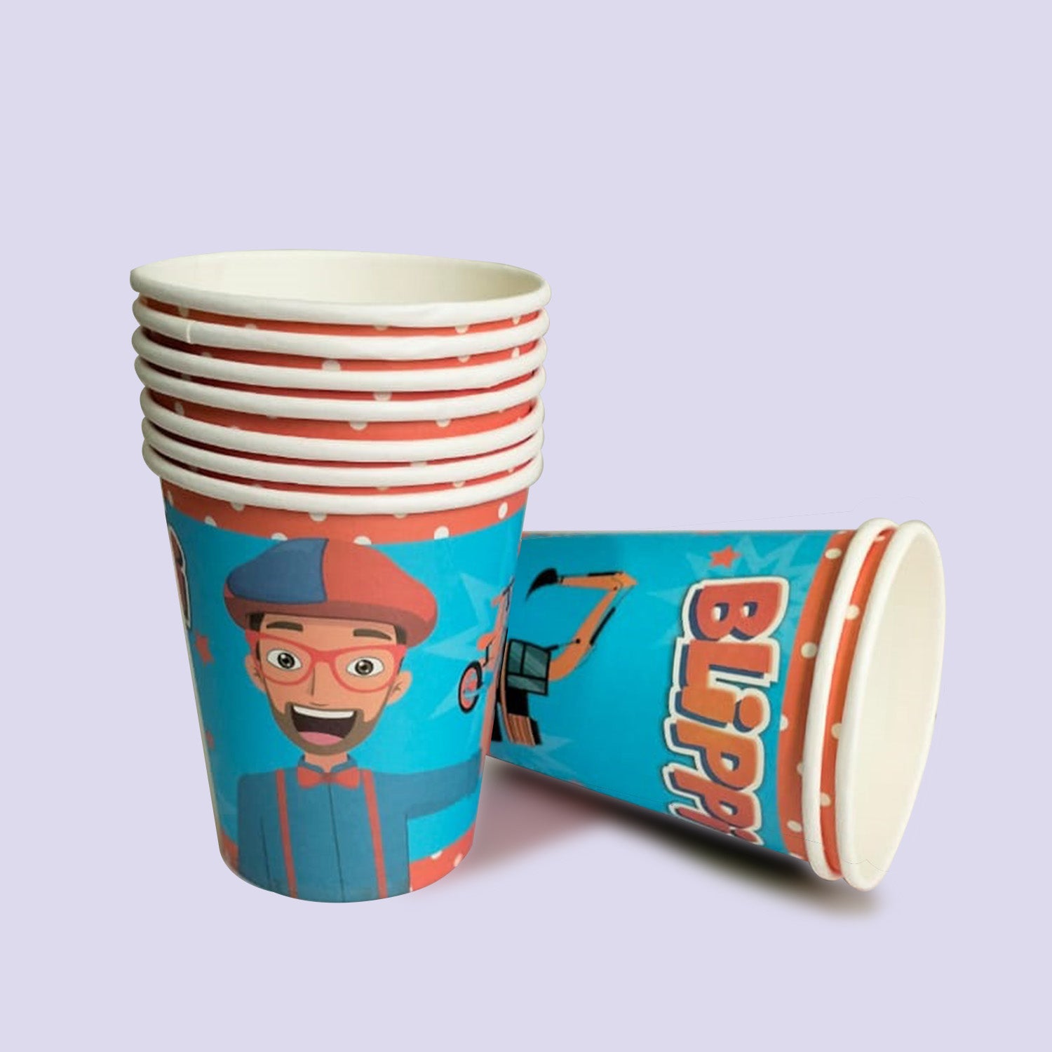Blippi Paper Cup – Jiggles Party Store