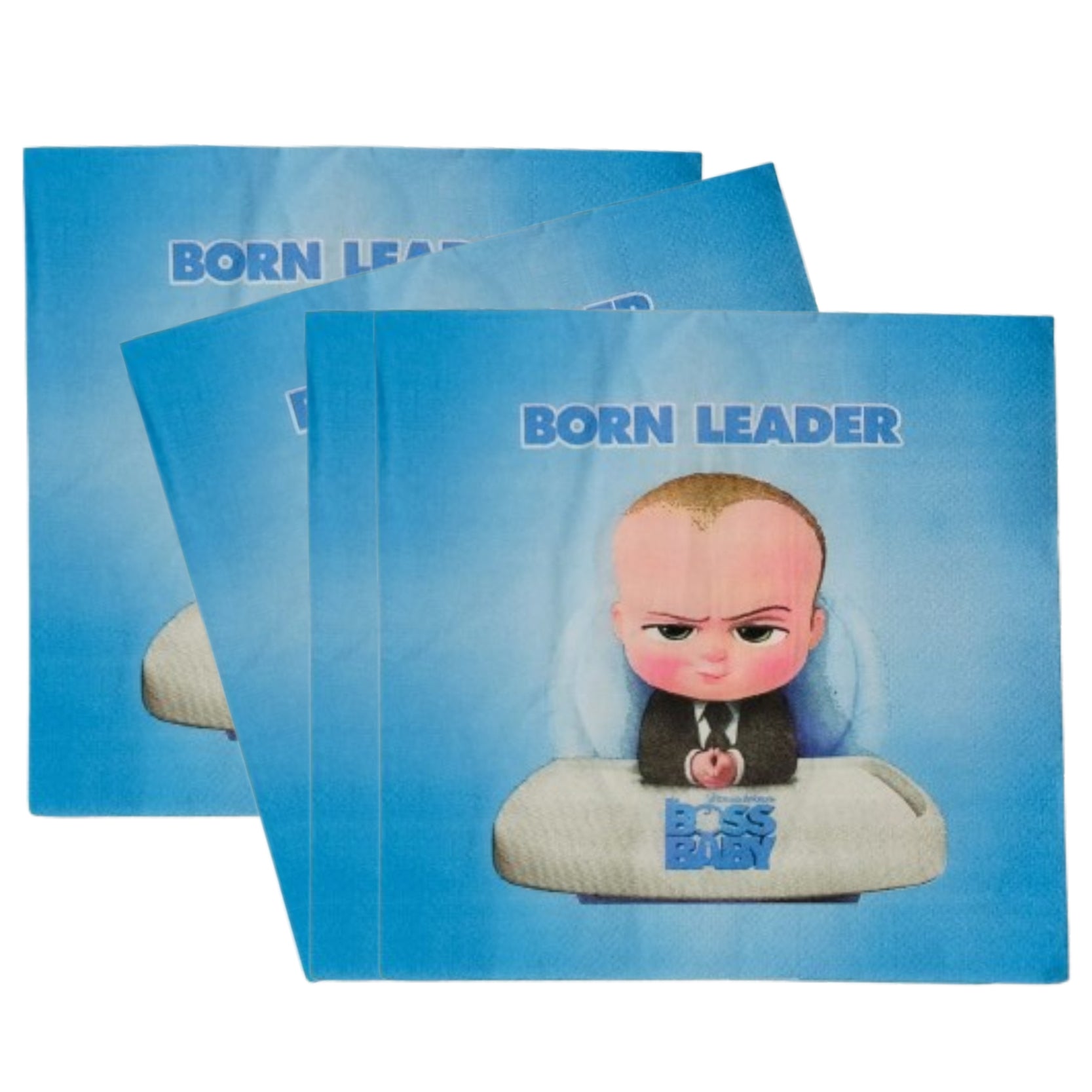 Boss Baby Paper Napkins – Jiggles Party Store