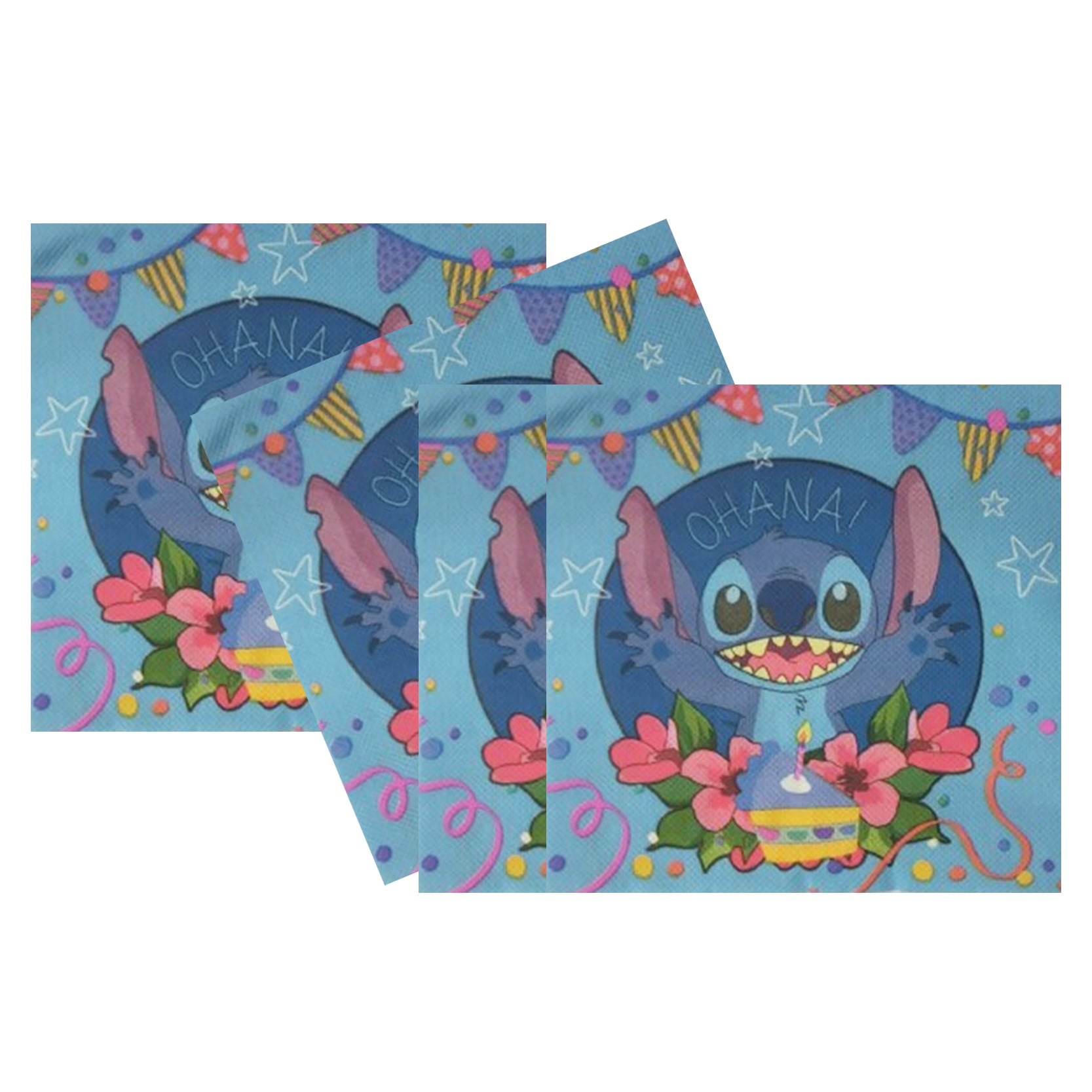 Disney Lilo Stitch Theme Napkin – Jiggles Party Store