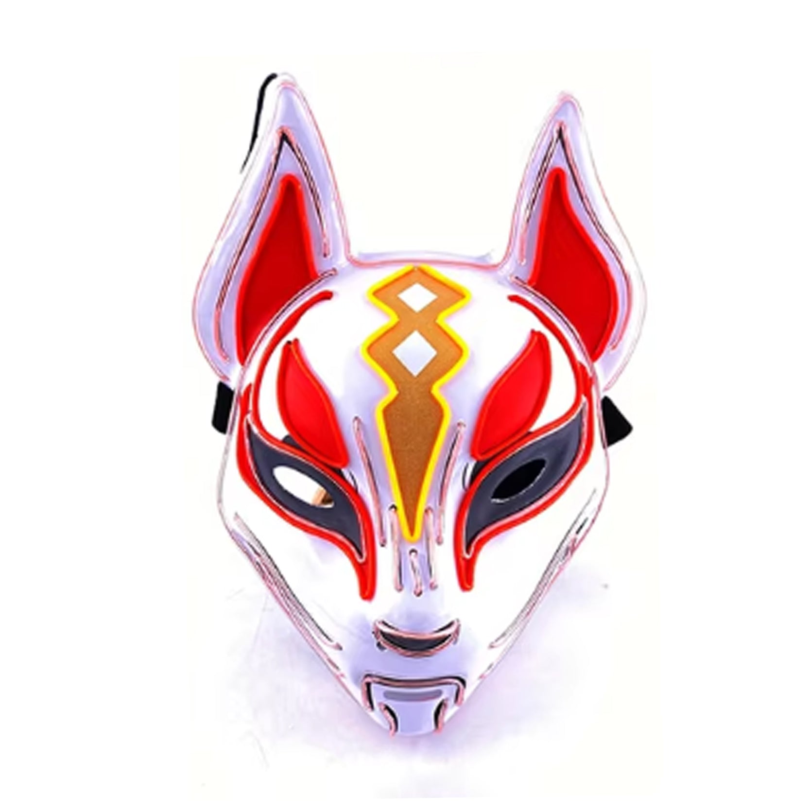 LED Fox Mask Light Up Mask – Jiggles Party Store