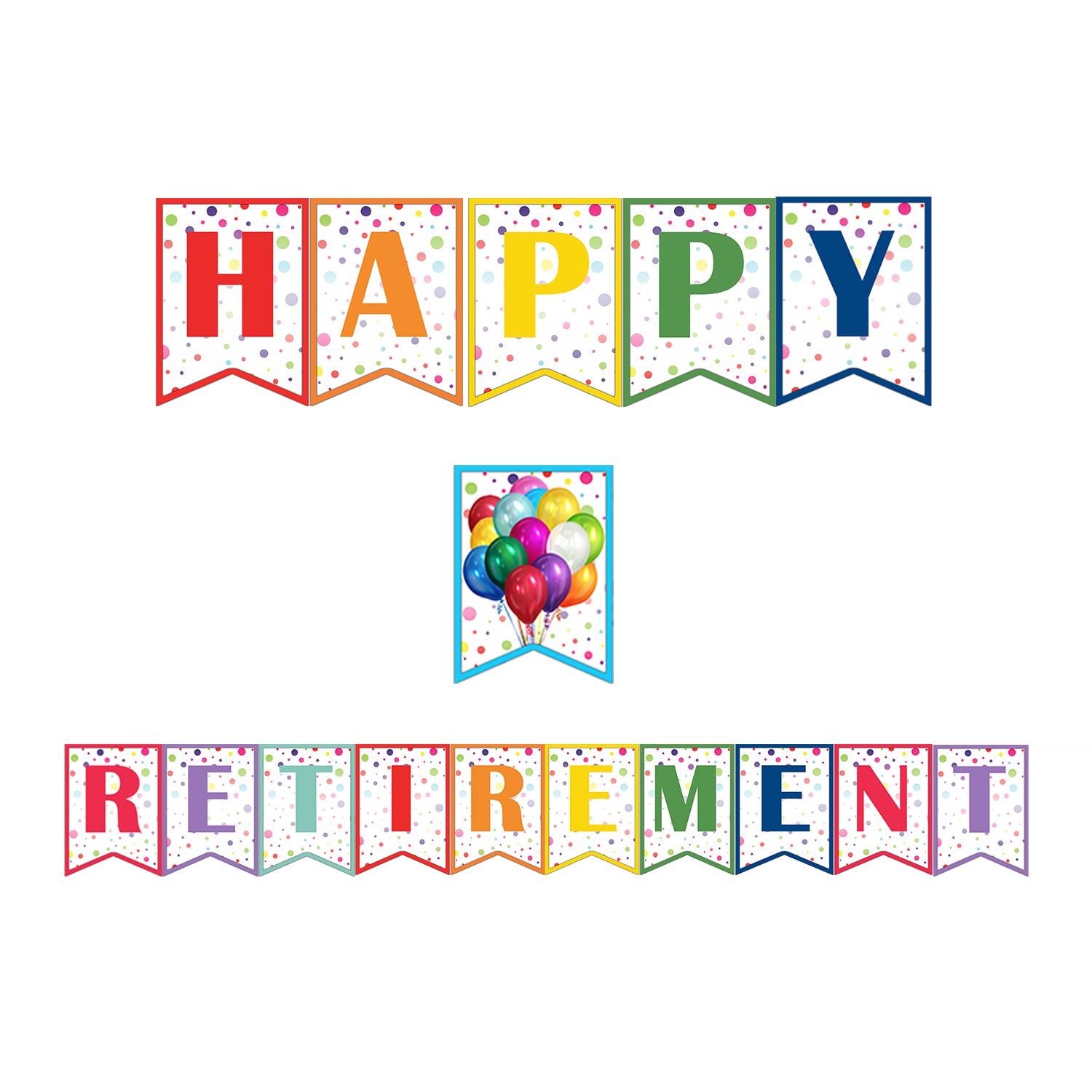 Retirement Banners Clip Art Retirement Clip Art Etsy