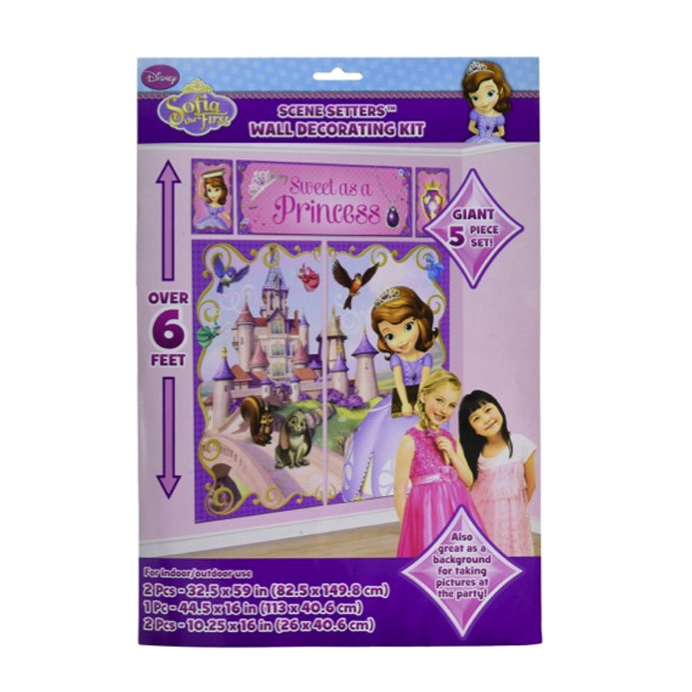 Sofia Theme Wall Decoration Kit – Jiggles Party Store