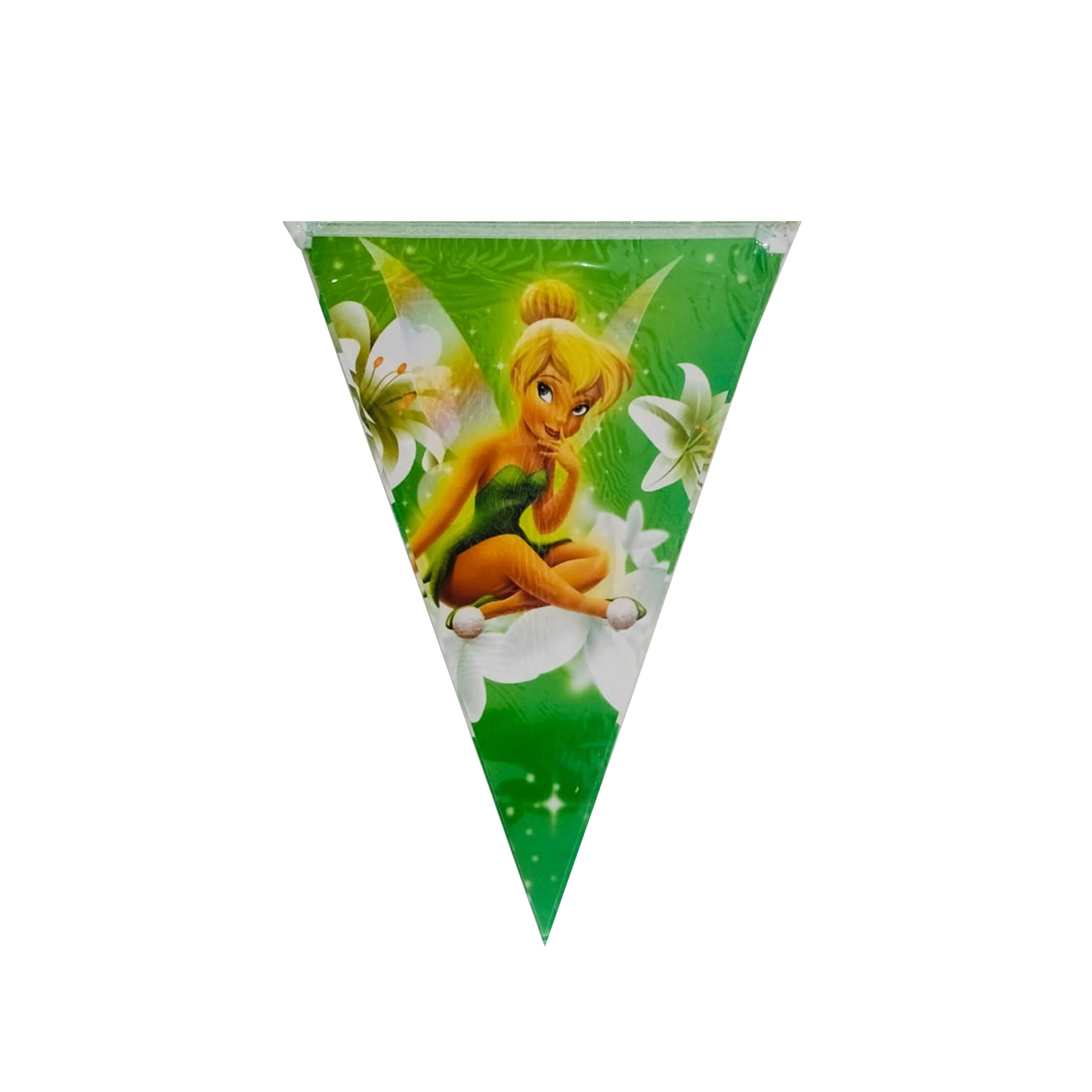 Tinkerbell Theme Flag Bunting – Jiggles Party Store