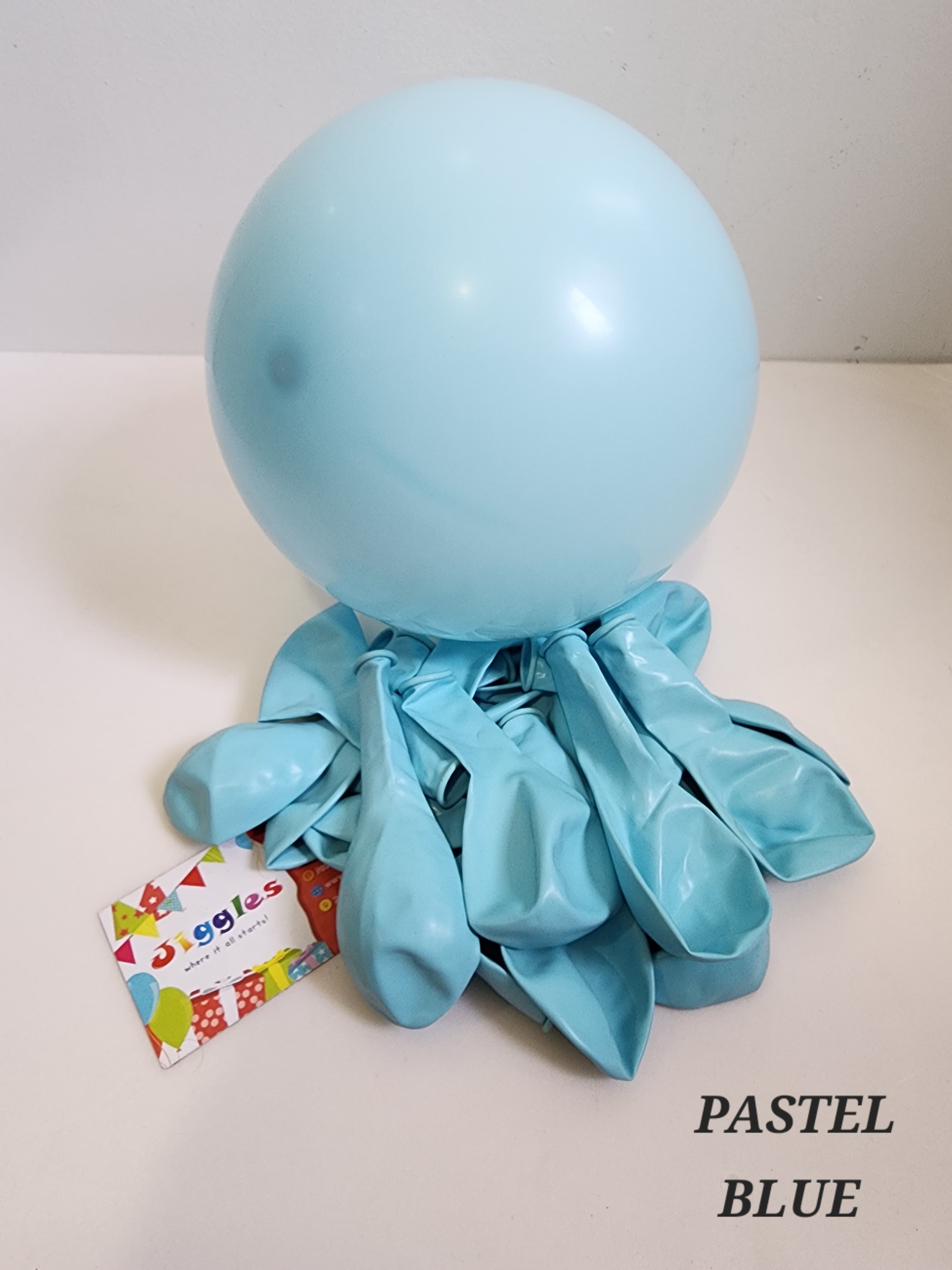 Pastel Blue Balloons – Jiggles Party Store