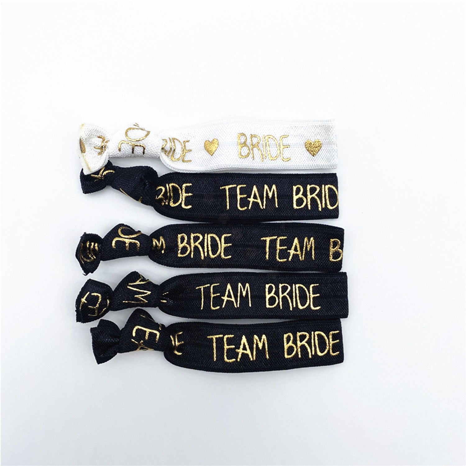 Team Bride Wristband Pack Black – Jiggles Party Store