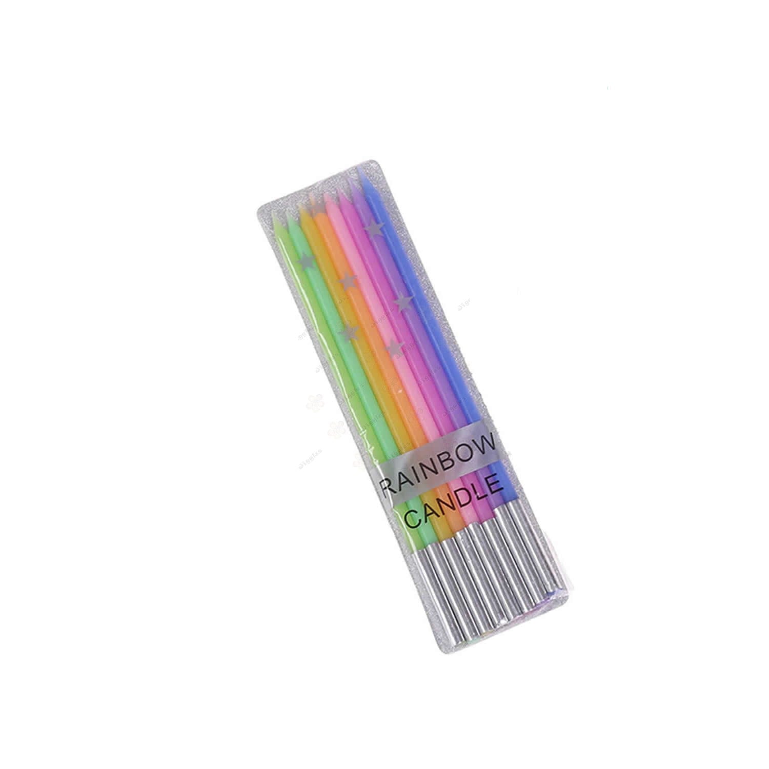 Rainbow Candles – Jiggles Party Store