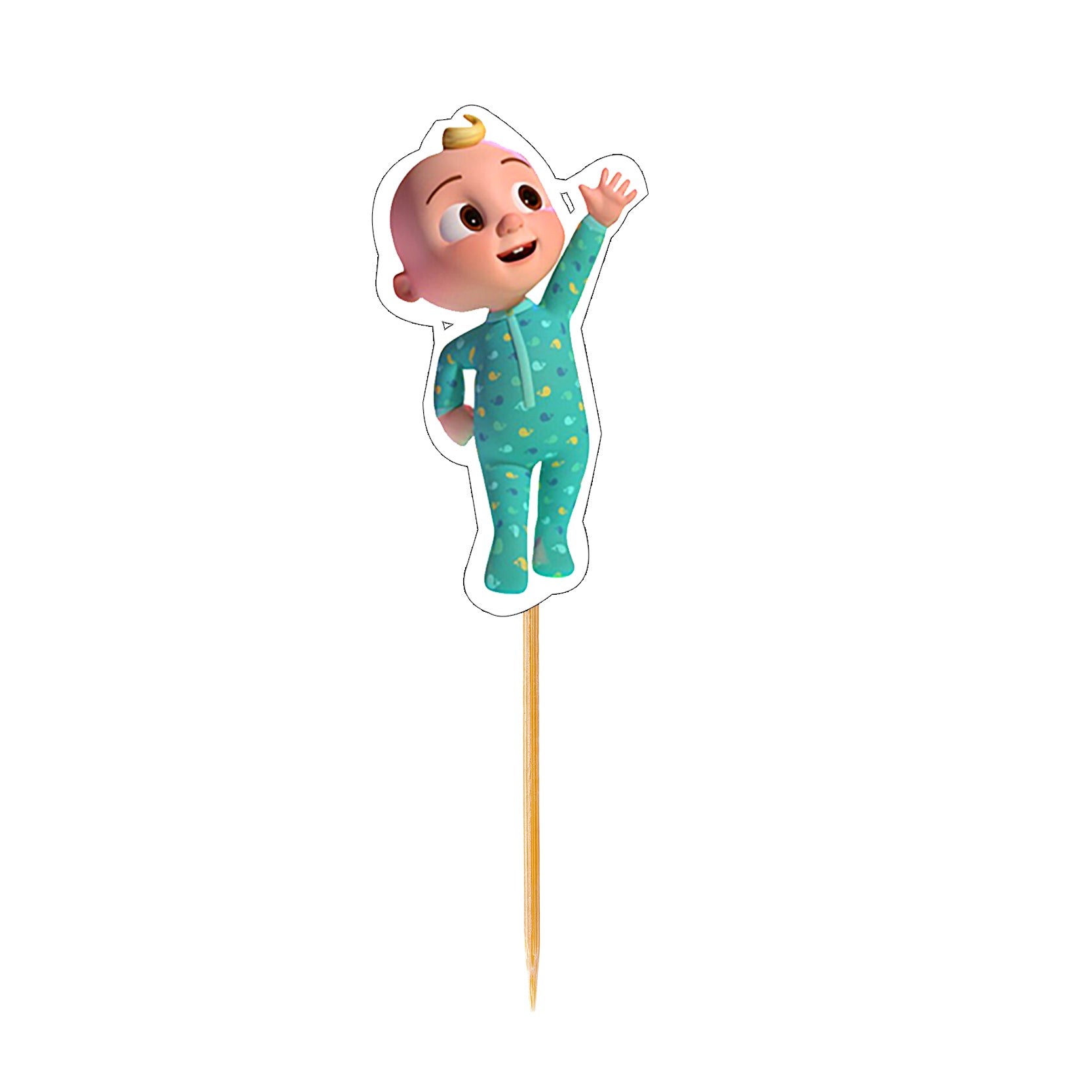 Cocomelon Cup Cake Topper – Jiggles Party Store