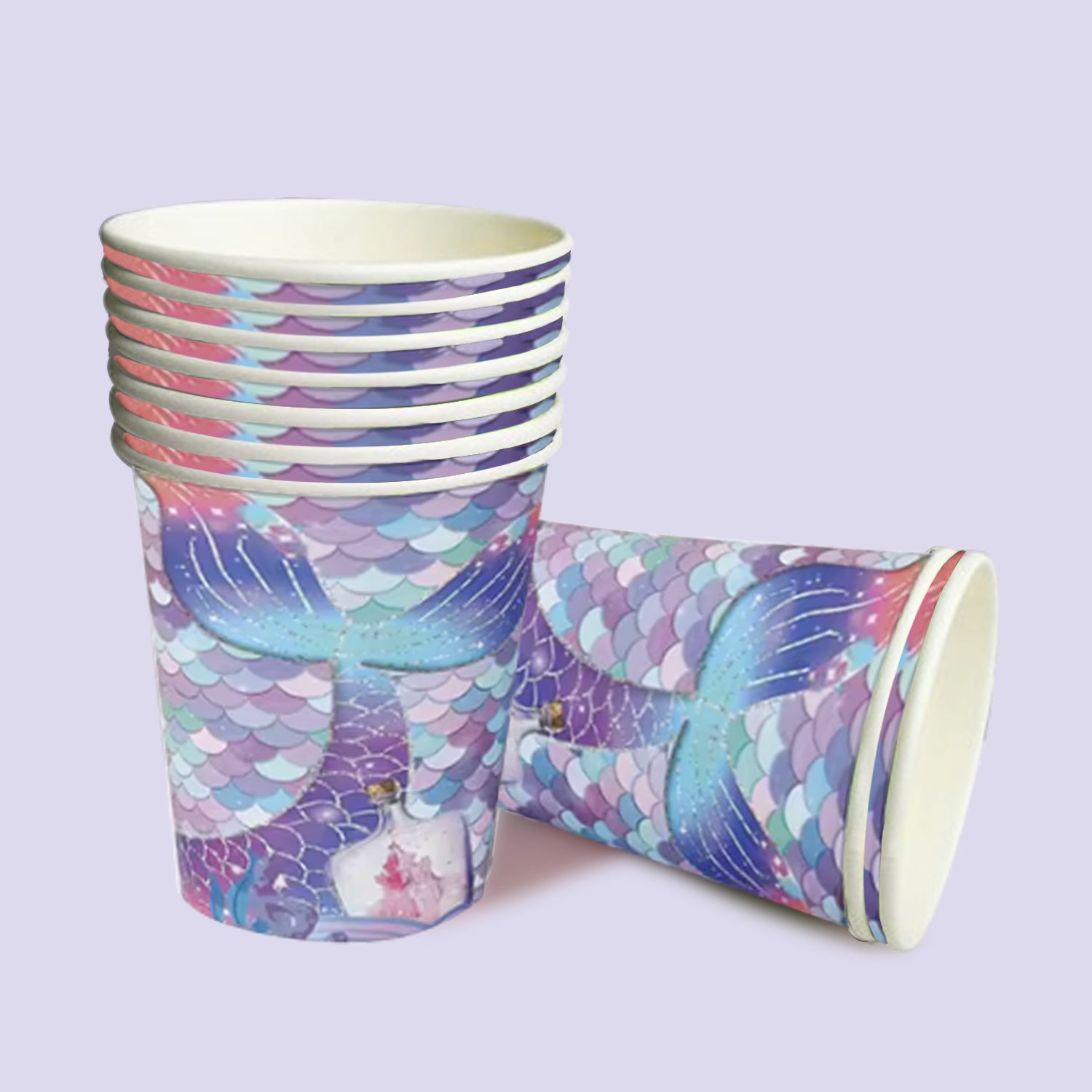 Mermaid Tail Paper Cup – Jiggles Party Store