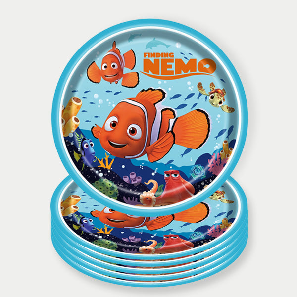 Finding Nemo Theme Paper Plates – Jiggles Party Store
