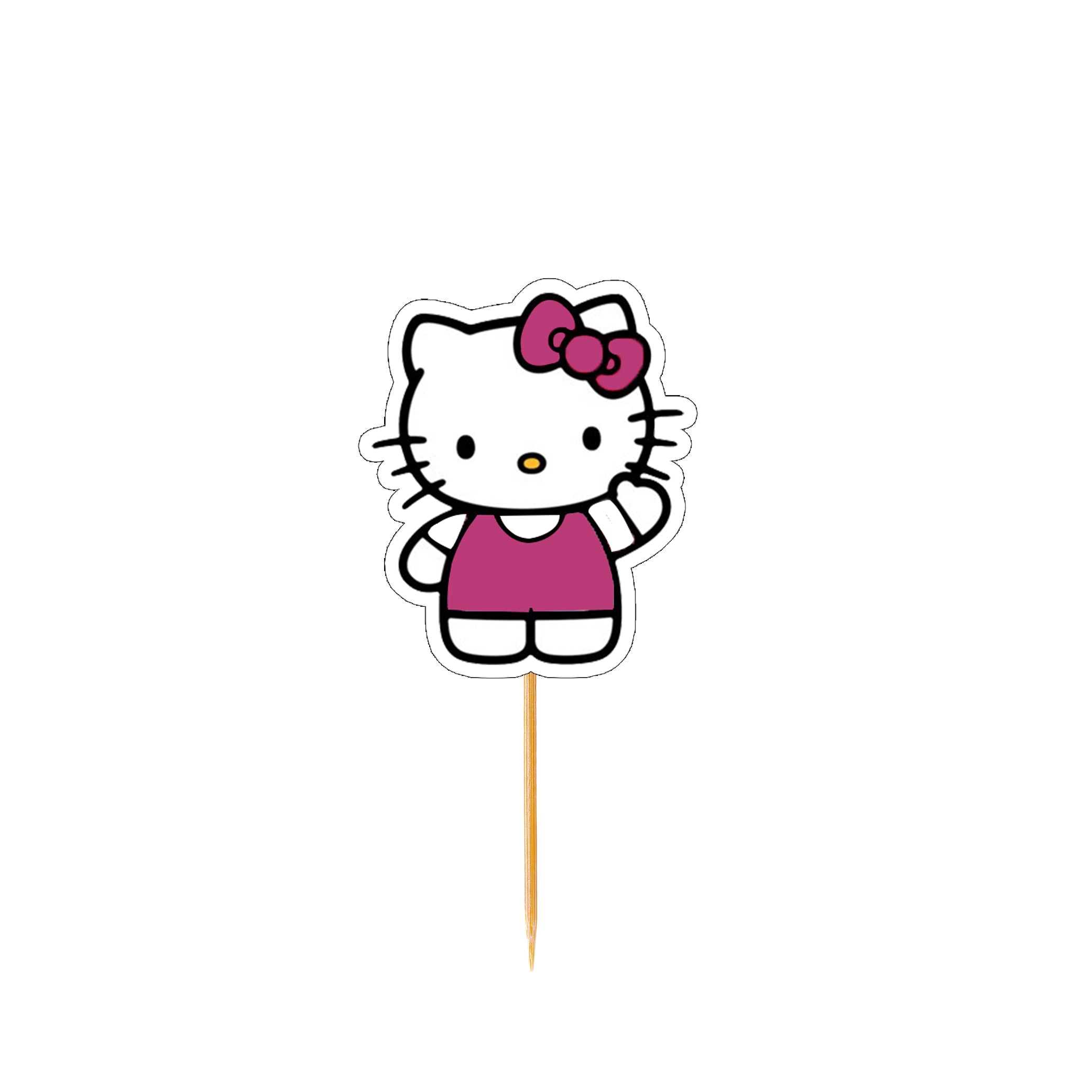 Hello Kitty Cup Cake Topper – Jiggles Party Store
