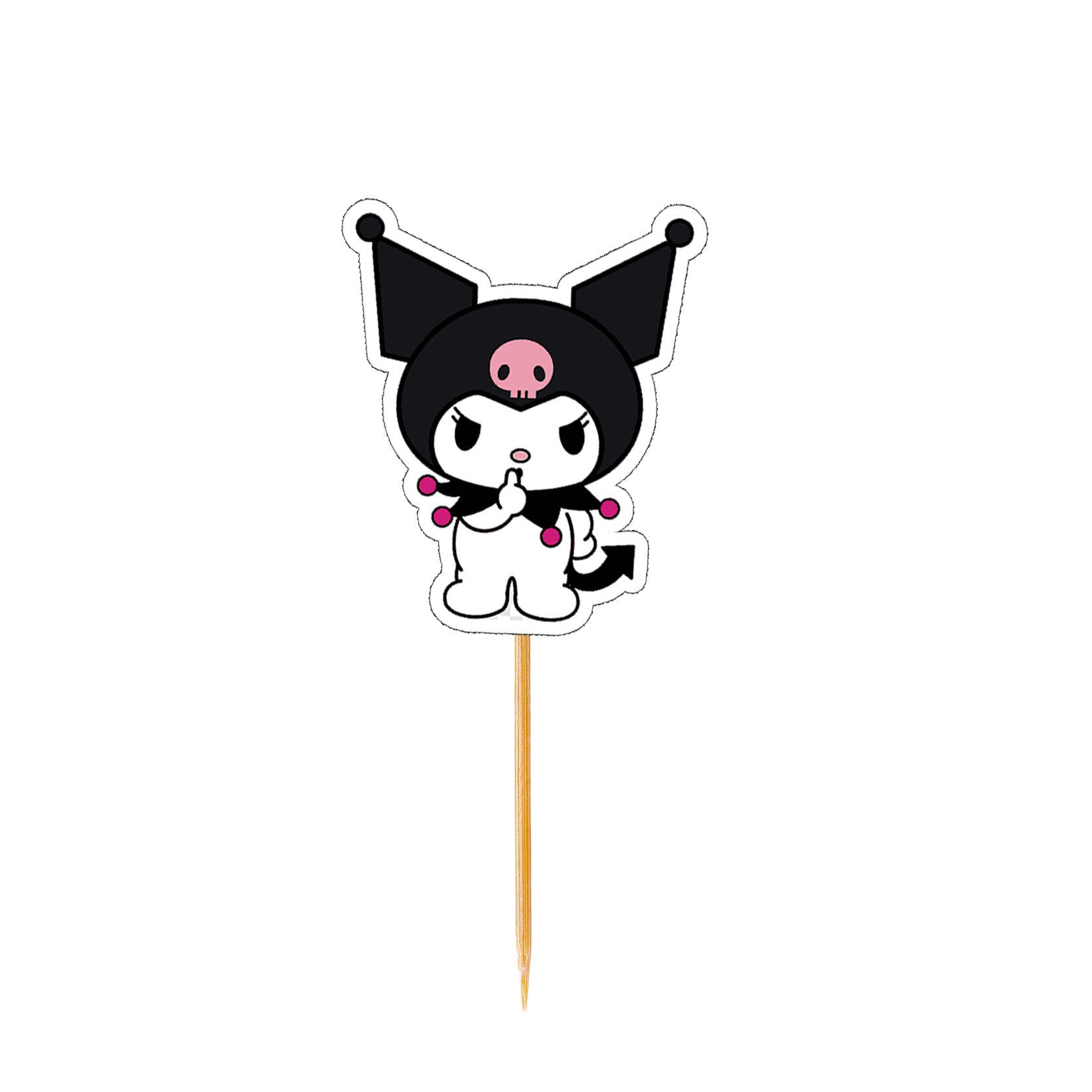 Kuromi Theme Cupcake Toppers – Jiggles Party Store