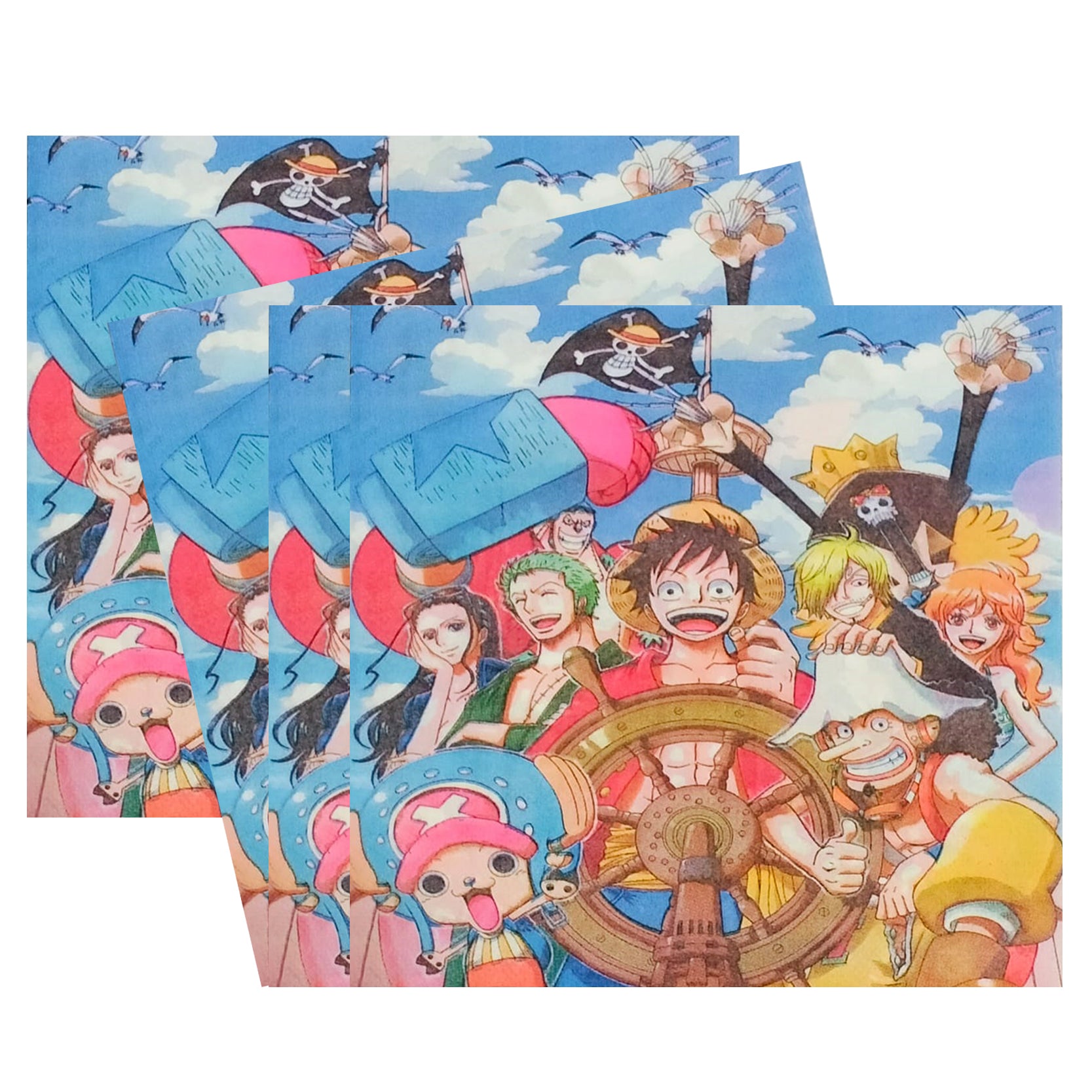 One Piece Theme Napkin – Jiggles Party Store
