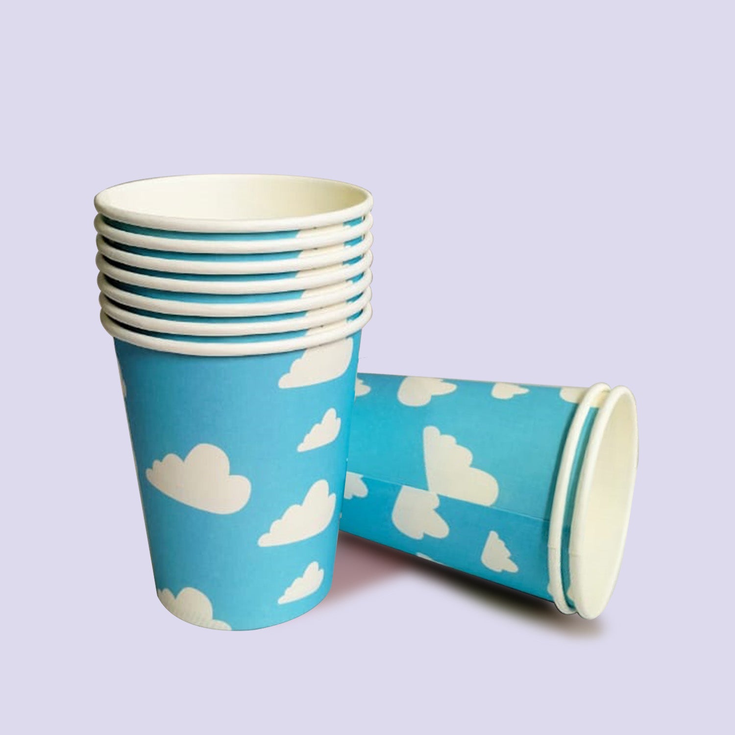 Cloud Theme Paper Cup – Jiggles Party Store