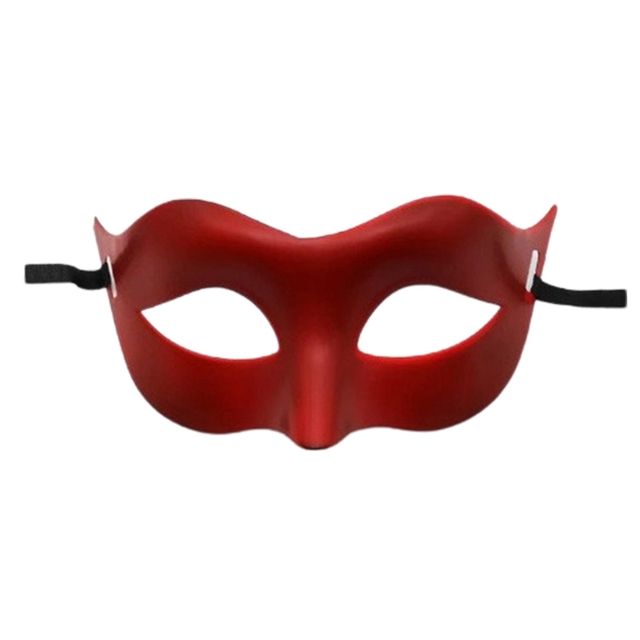 Red Half Masquerade Mask – Jiggles Party Store