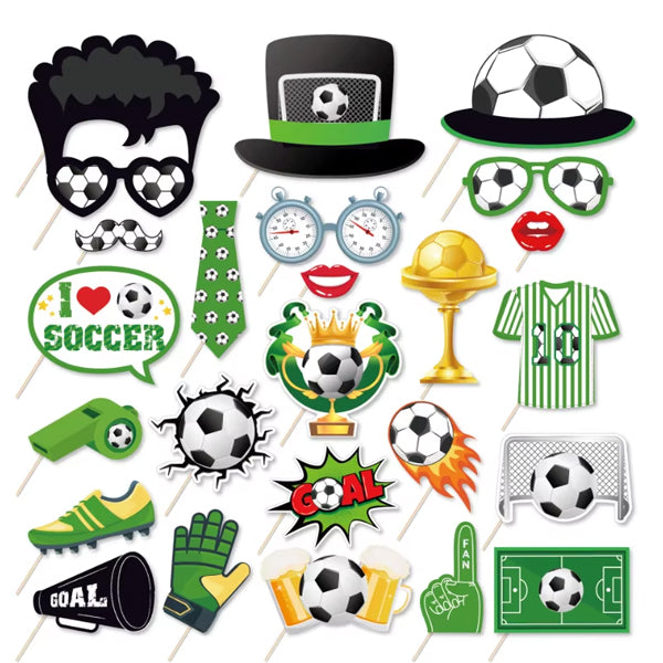 Soccer Sports Photo Props – Jiggles Party Store