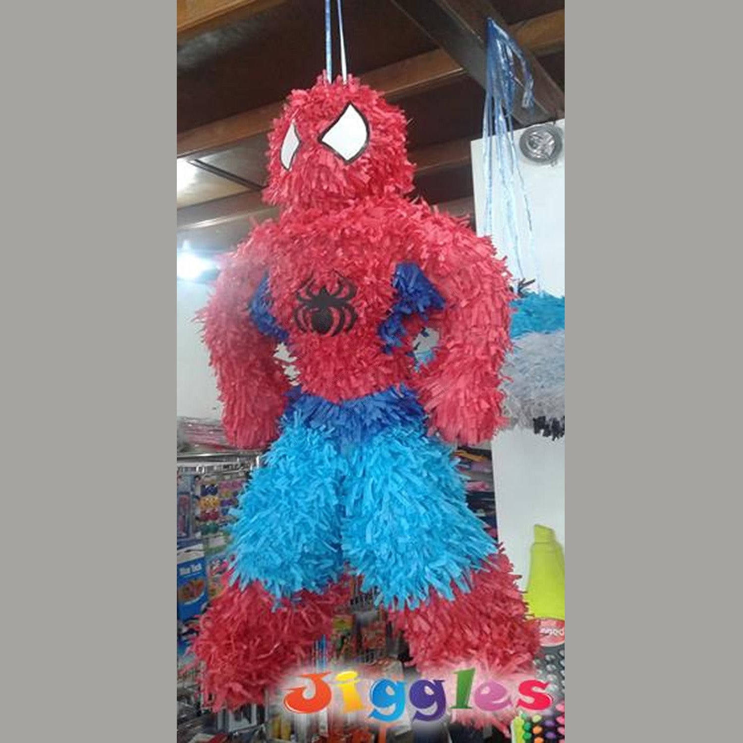 Spiderman Shape Pinata – Jiggles Party Store