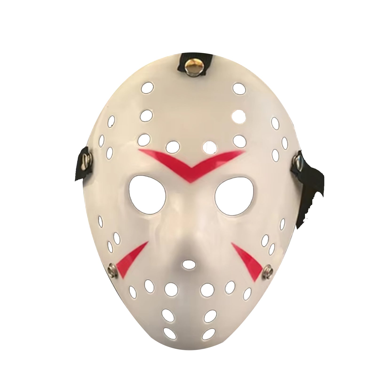 White Adult Full Face Masks – Jiggles Party Store